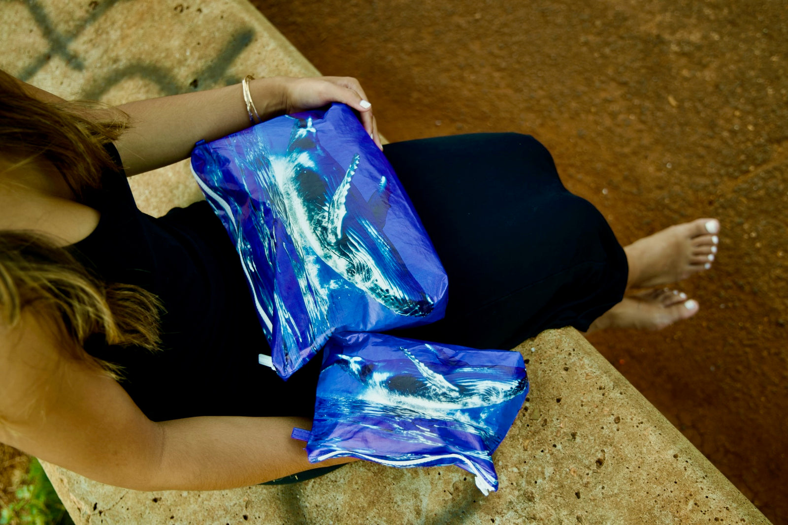 Zipper Clutch Bag | Whale Hello by Angelo Q. Tyvek Clutch | Citadine